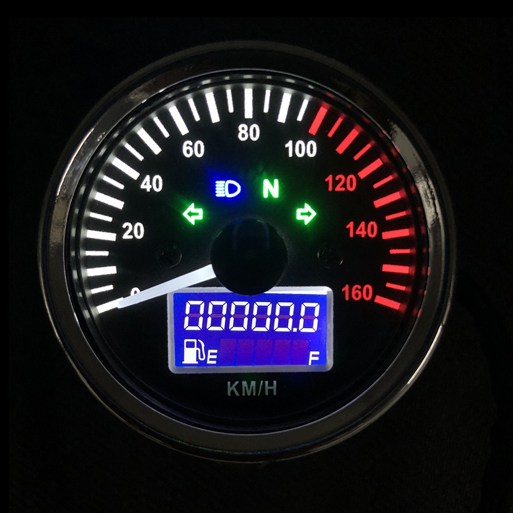 Universal 12V Motorcycle Speedometer LED Digital T... – Vicedeal