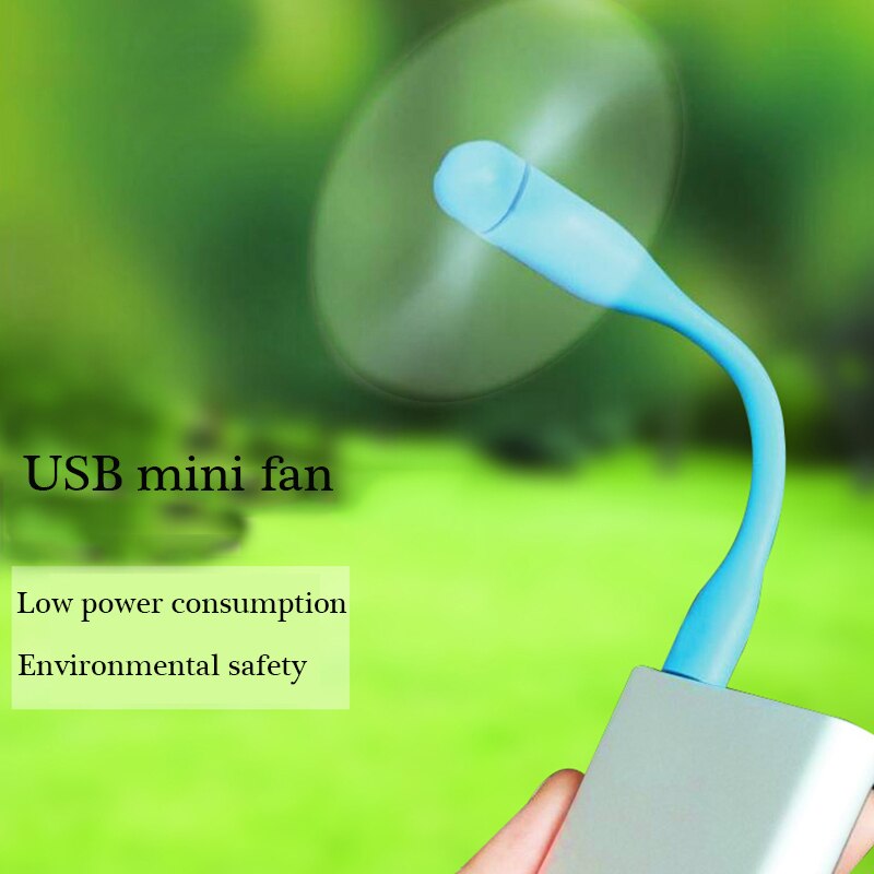 Cute Portable Flexible Mini USB Fan Bendable remov... – Vicedeal