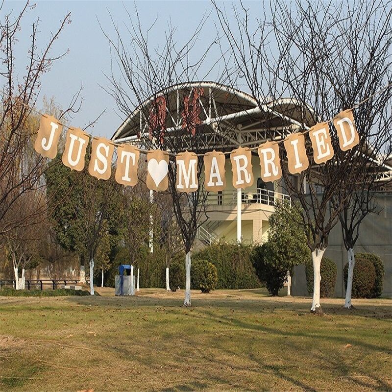 Just Married wedding party decorations photo booth... – Grandado