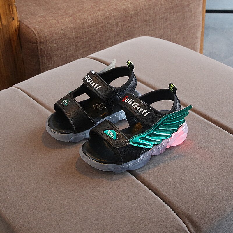 BAMILONG Kids Led Sandals Light Up Children Summer... – Vicedeal