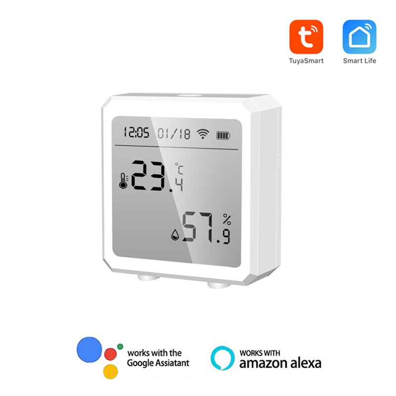 1-4 PCS Tuya WiFi Temperature And Humidity Sensor ... – Vicedeal