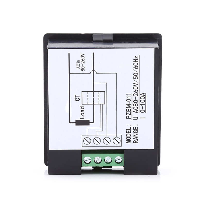 80 to 260V AC 100A Digital Monitoring Multimeter A... – Vicedeal