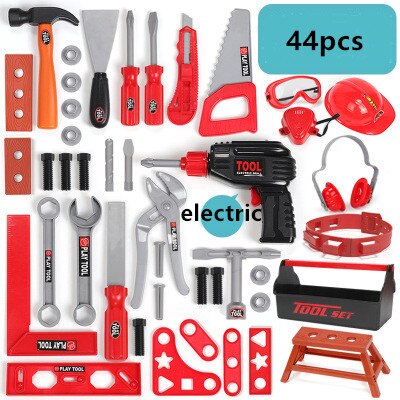 Children Simulation Repair Tool Set Plastic Preten... – Grandado