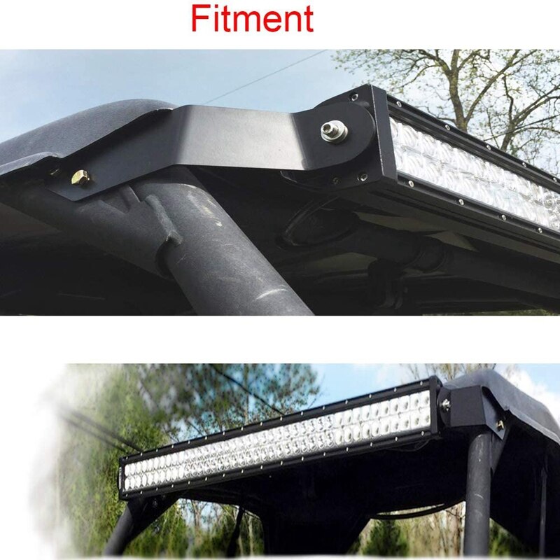 Front Upper Windshield 42 Inch LED Light Bar Mounting Bracket for ...