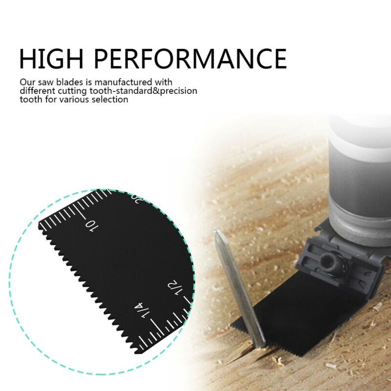 10 stk/sett bimetall oscillerende sagblad multiver... – Vicedeal