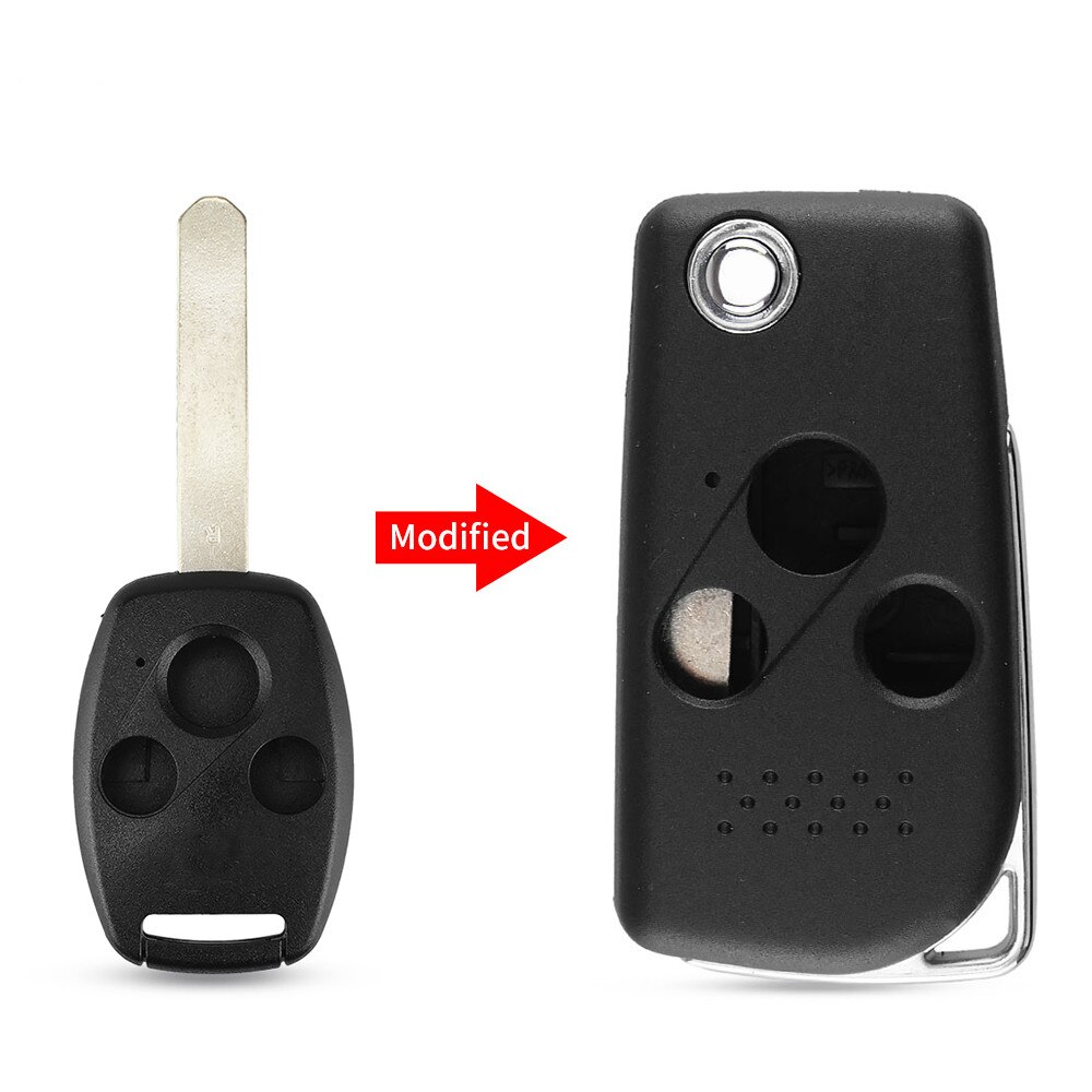 KEYYOU Modified Remote 2/3 Button Flip Folding Car... – Grandado