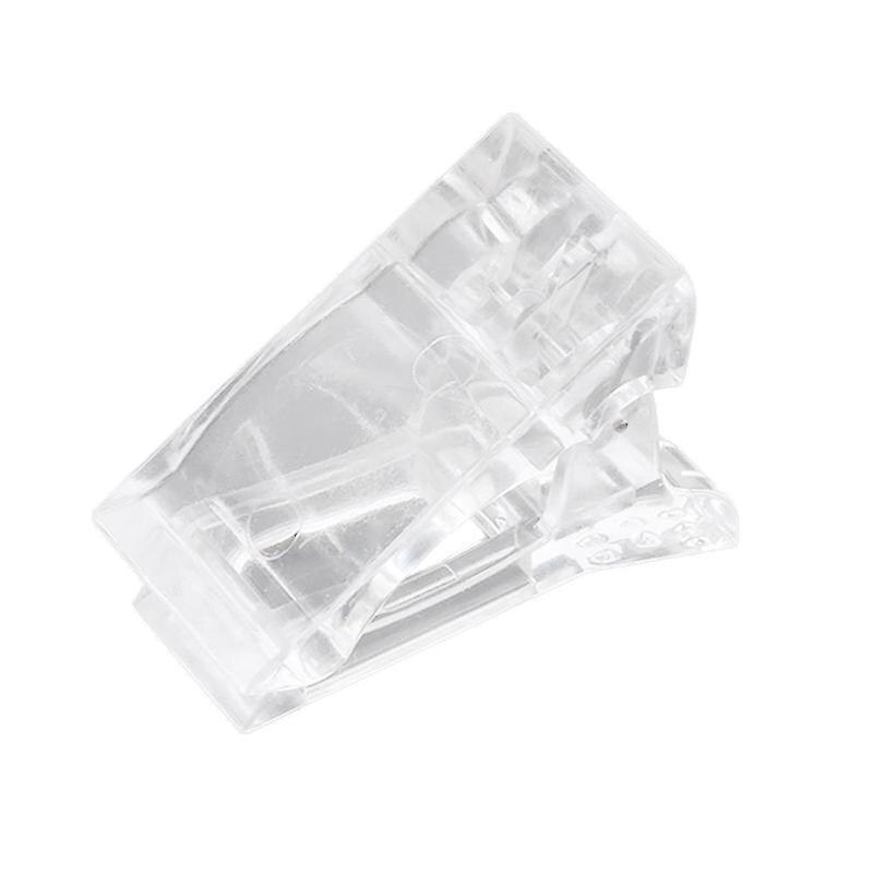 5 Pcs Transparante Crystal Nail Clips Plastic Nail... – Grandado