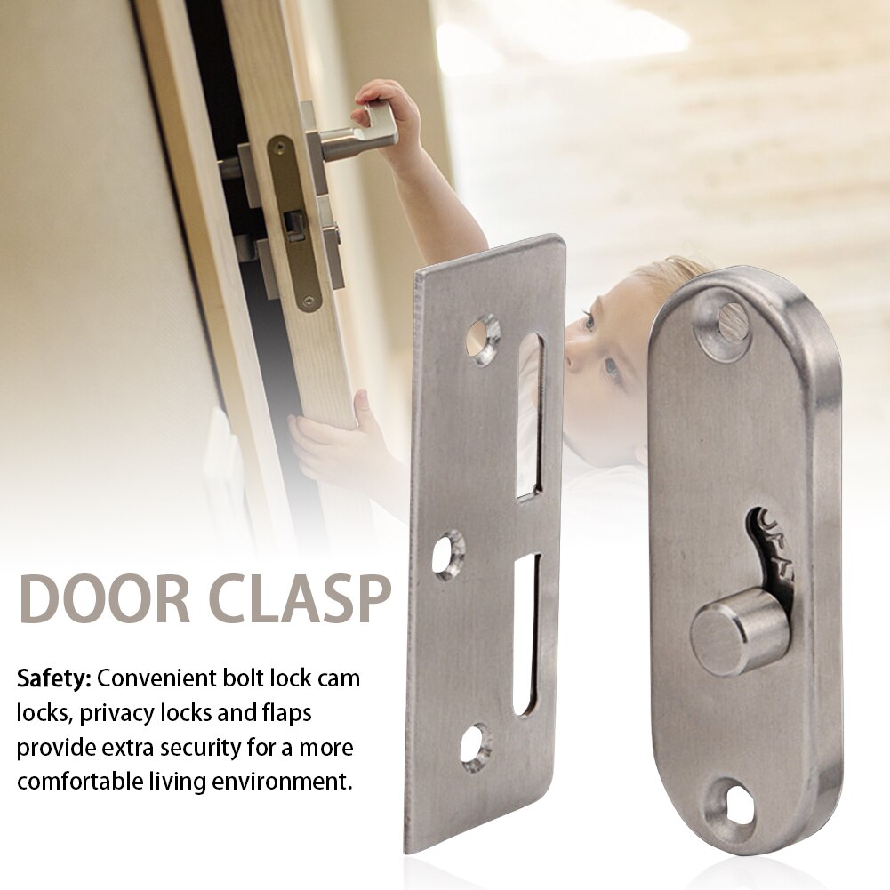 High Security Barn Door Lock Rust Proof Hotel Bedr... – Grandado