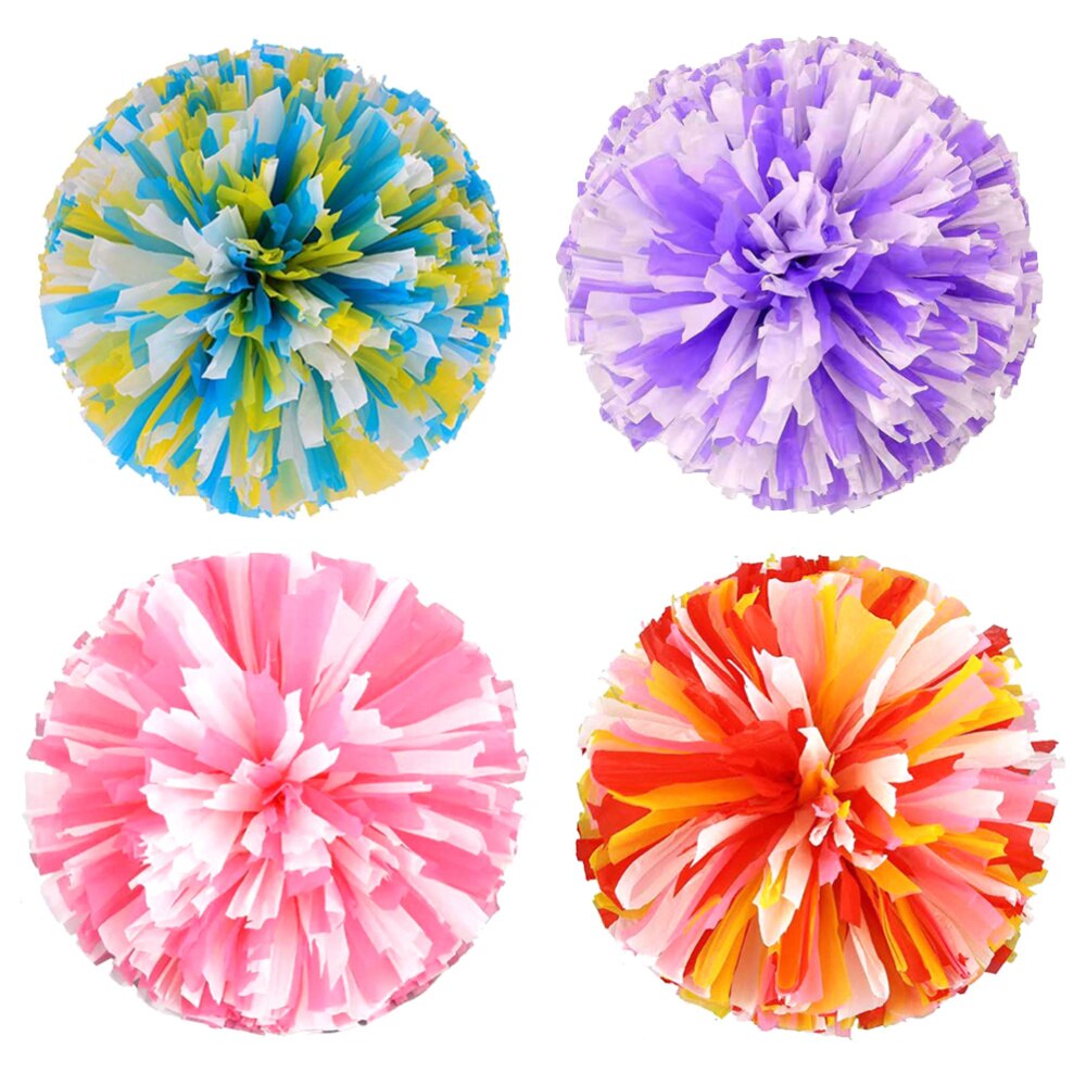 4pcs Reusable Matte Cheering Poms Spirited Fun Che... – Grandado