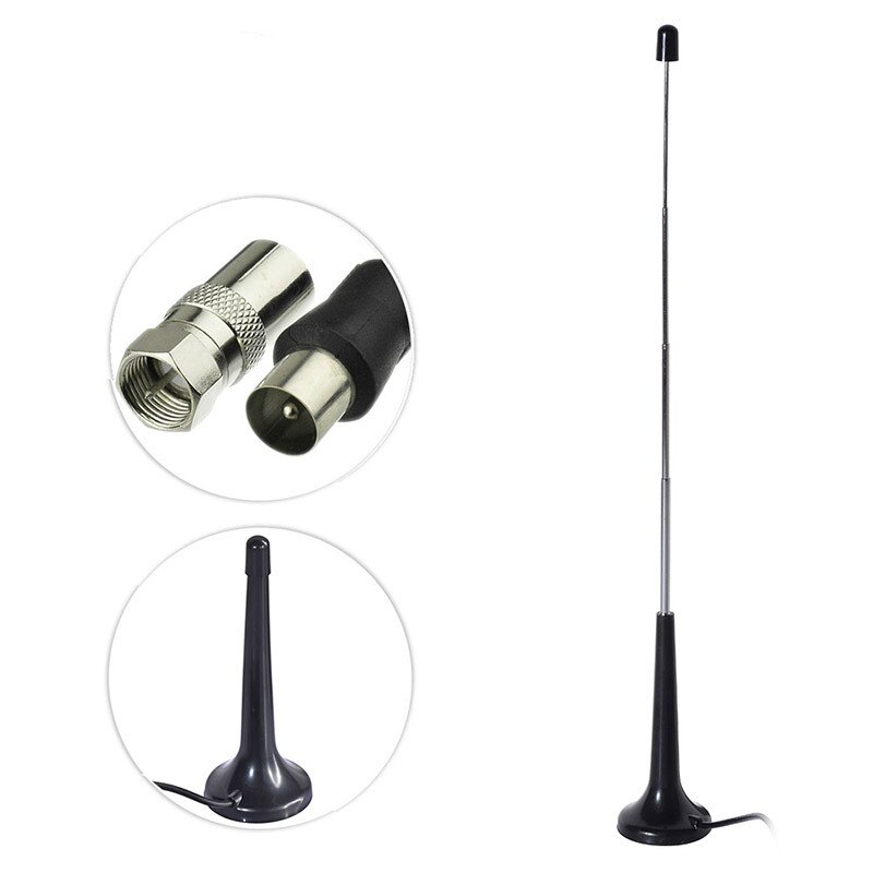 DVBT2 telescopic TV antenna, removable indoor ante... – Grandado