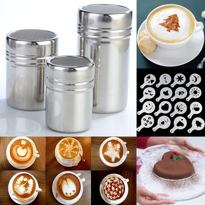Stainless Steel Cappuccino Mold Fancy Coffee Print... – Vicedeal