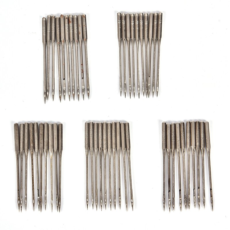 50 Stuks Home Naaimachine Naald 11/75,12/80,14/90,... – Vicedeal