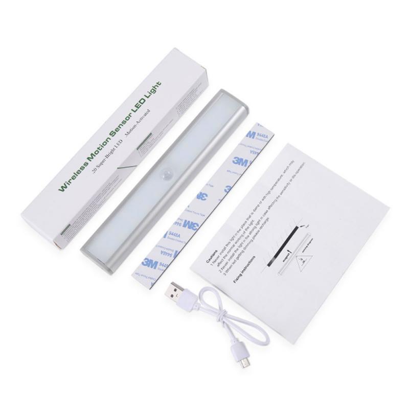 20 Led Usb Opladen Motion Sensor Kast Lichten Draa... – Vicedeal