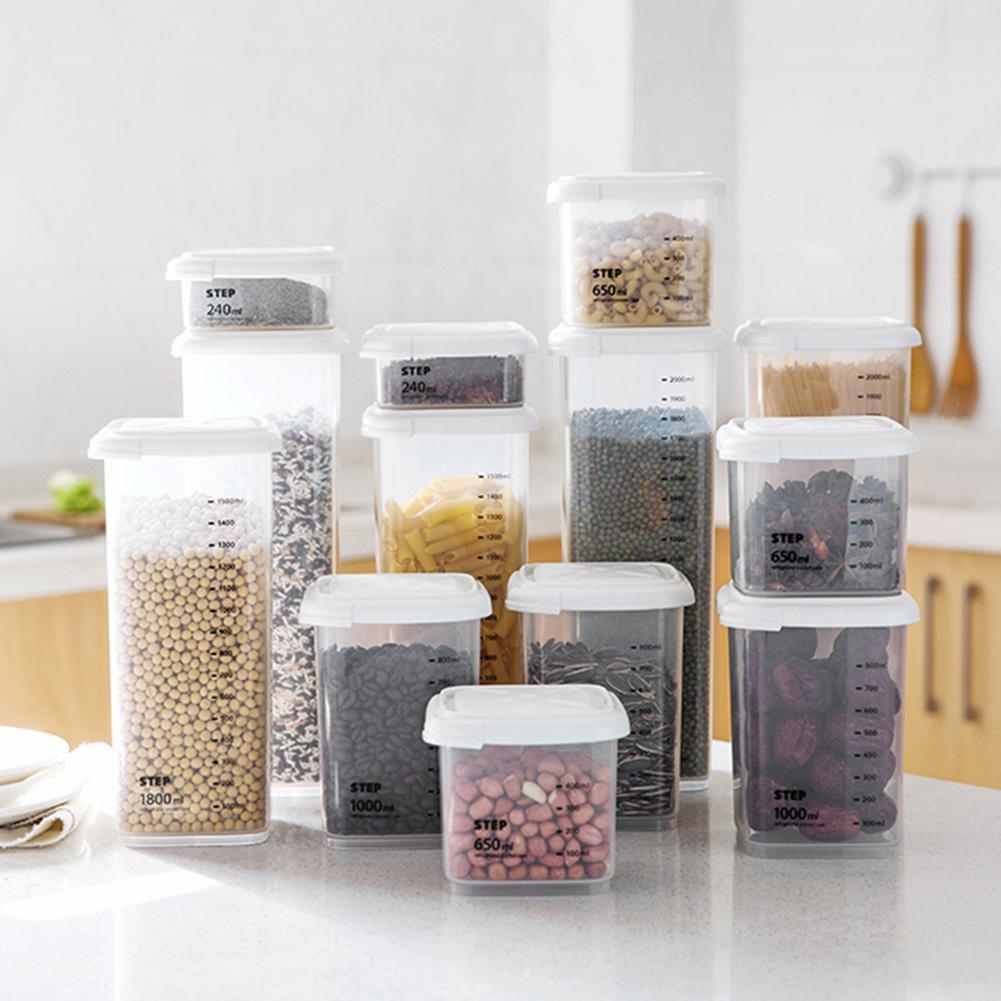 Transparent Sealed Storage Box Food Grain Containe... – Vicedeal