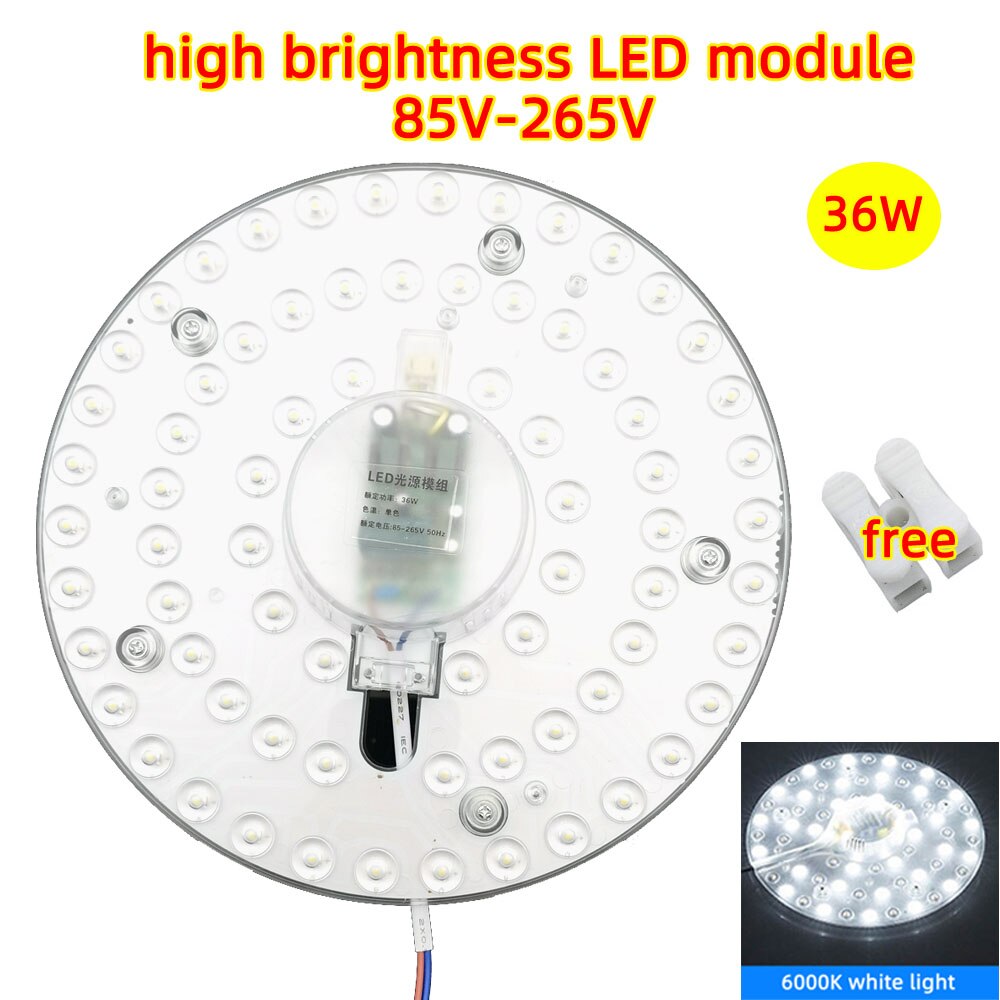 Plafond Lampen Led Module 85-265V AC220V 230V 36W ... – Grandado
