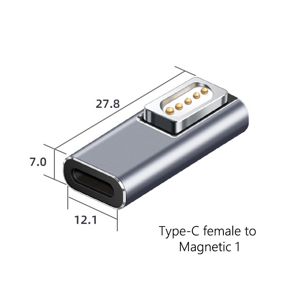 Type c magnetisk usb pd adapter til apple magsafe ... – Grandado