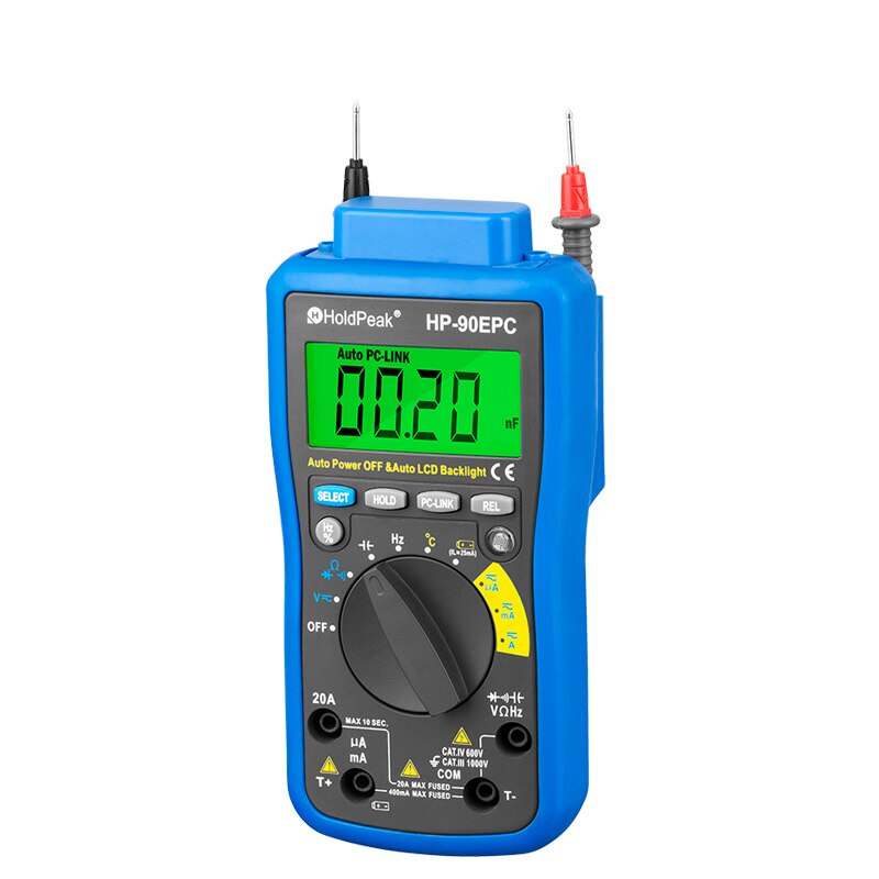 HoldPeak HP-90EPC Digital Multimeter USB Multimete... – Grandado