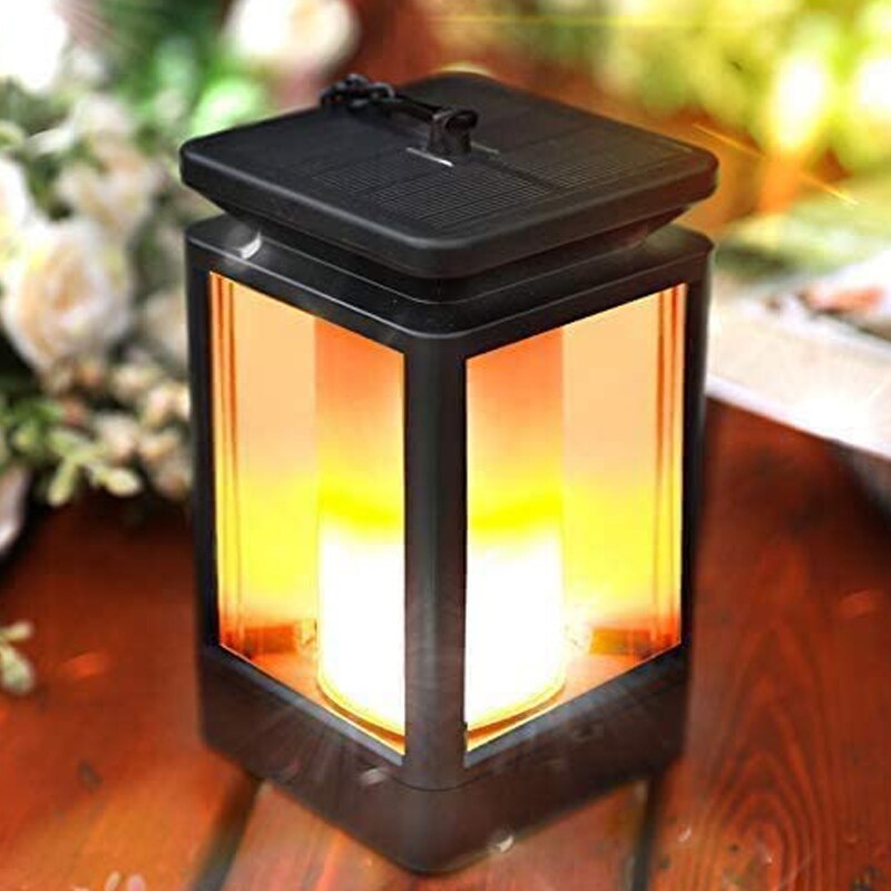 Solar Lantaarn Lichten 99 Leds Flickering IP55 Wat... – Grandado