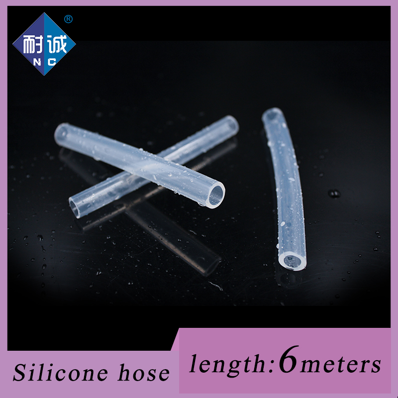 6M long transparent VMQ tube en silicone de alimen... – Grandado