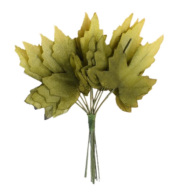 1 Bunch Kunstmatige Maple Leaf Levensechte Herfst ... – Vicedeal