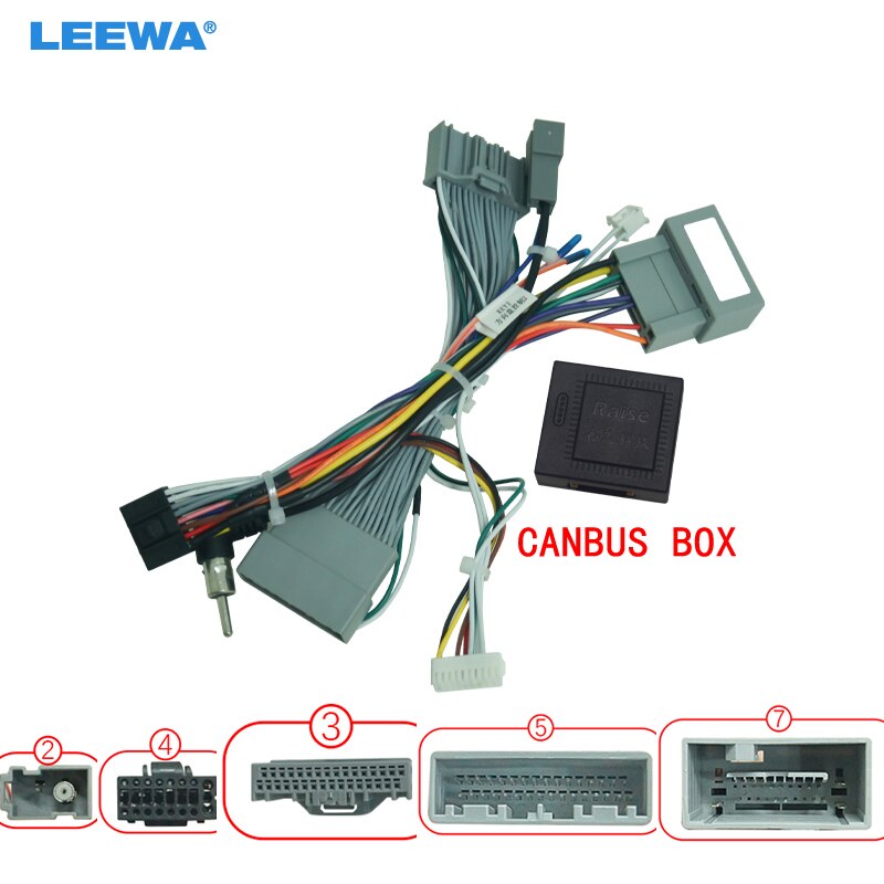 Leewa Car Audio 16pin Wiring Harness With Canbus B Grandado