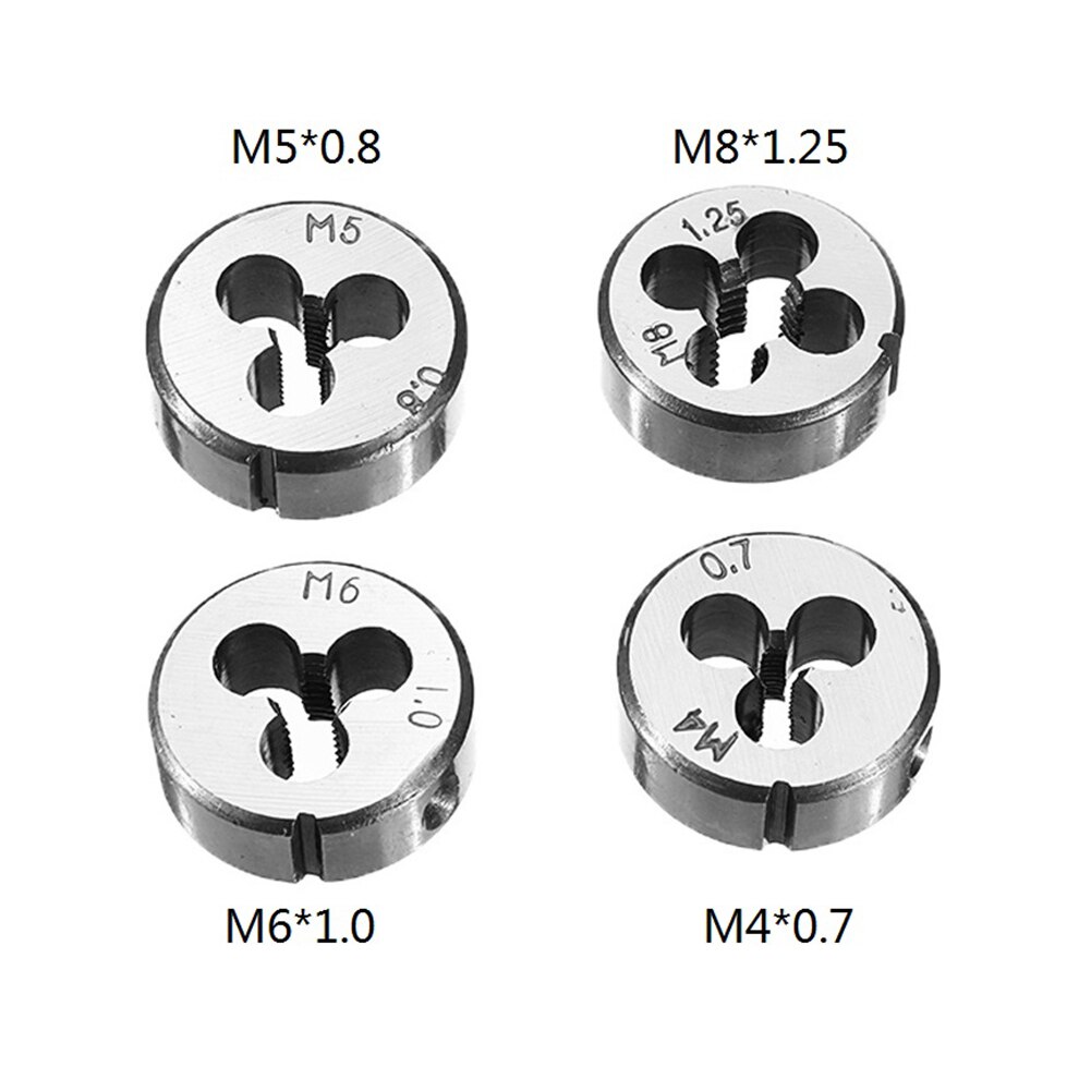 10pcs M4-M8 Tap and Die Set Screw Thread Plug Taps... – Vicedeal