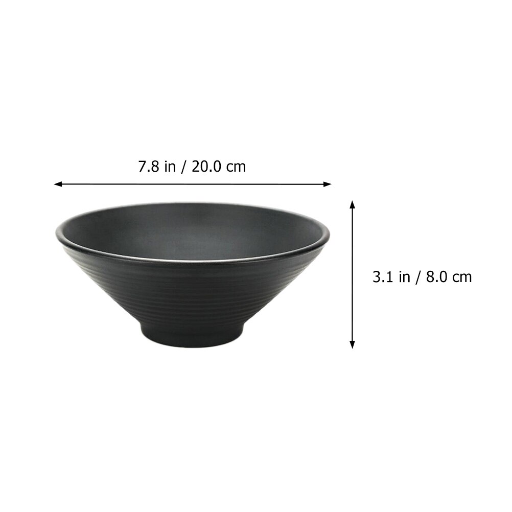 1 Pc 8-inch Salad Bowl Nonslip Porridge Bowl Melam... – Grandado
