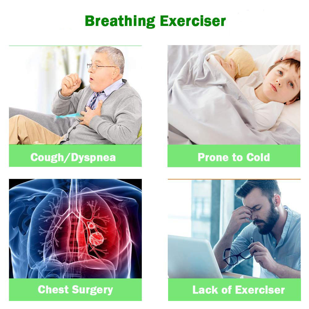 3-Ball Lung Ademhaling Trainer Spirometrie Verbete... – Grandado