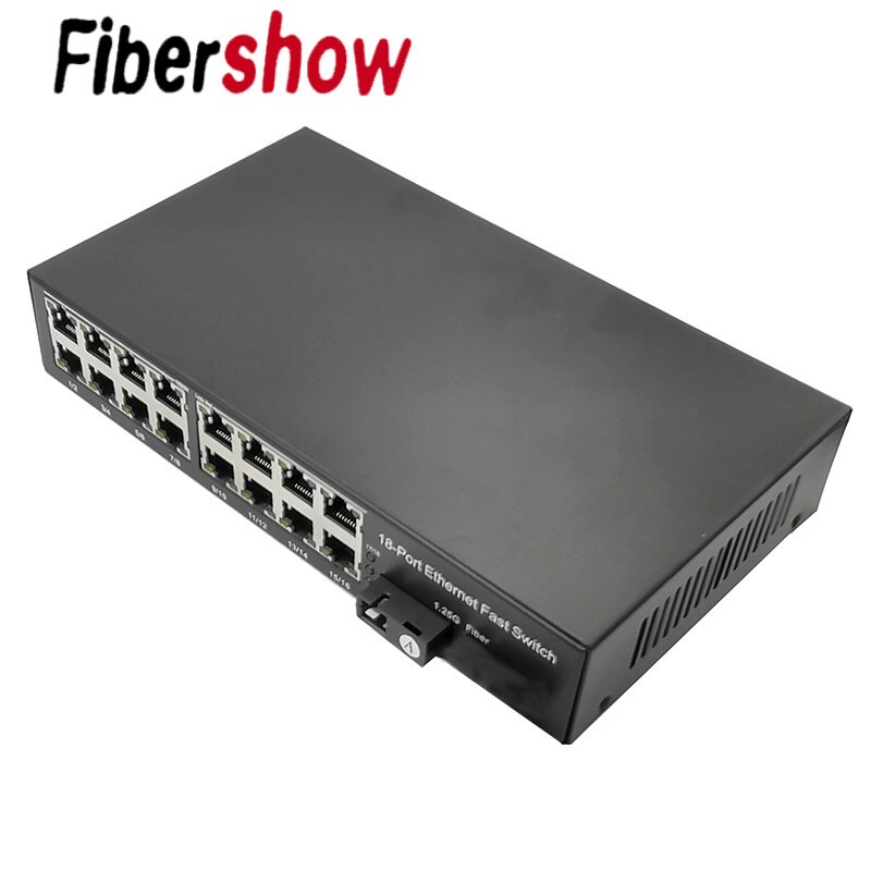 Gigabit Ethernet Switch Fiber Optische Media Conve... – Grandado