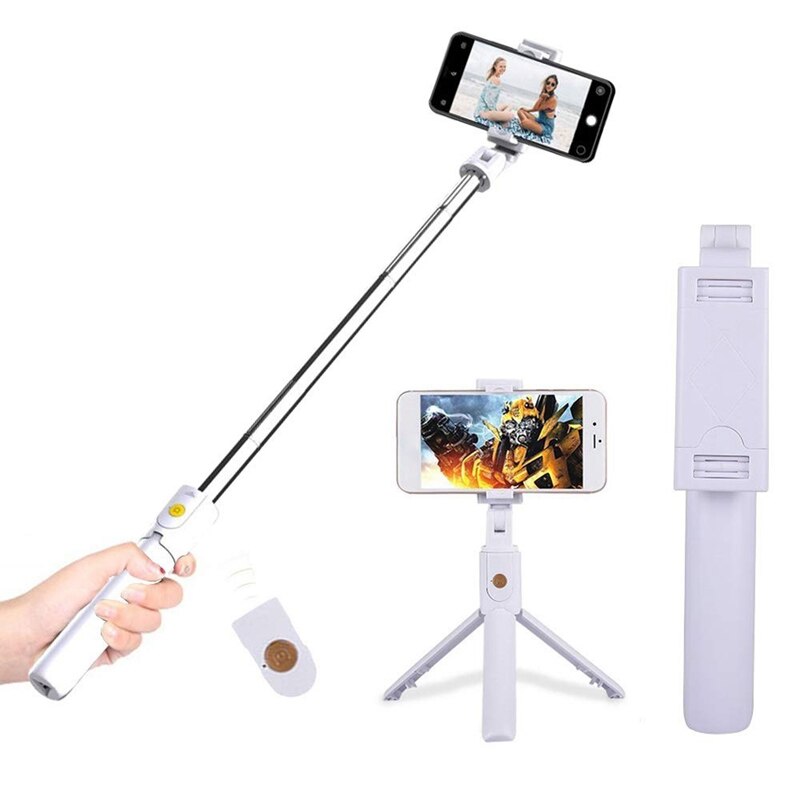 3in1 Mini Bluetooth 4.0 Selfie Stick Extendable Ha... – Grandado