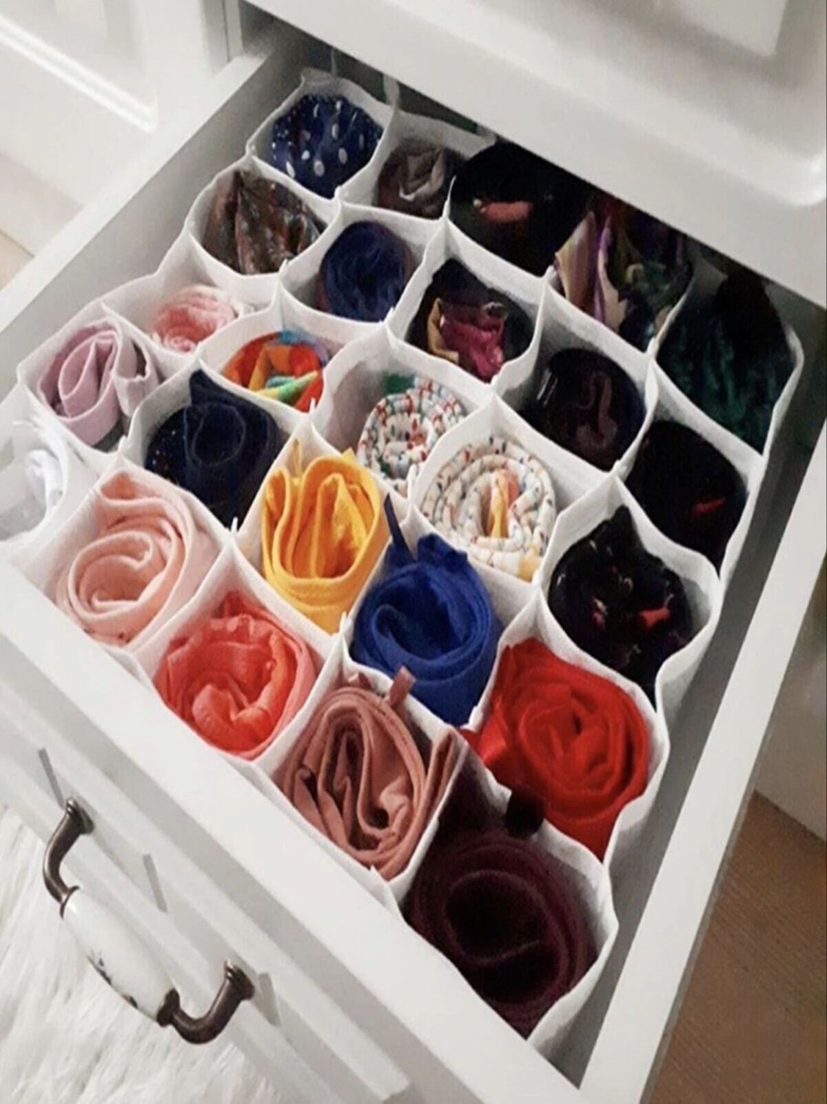 Good 30 Eye Large Drawer Organizer 42X35X10Cm Fabr... – Grandado