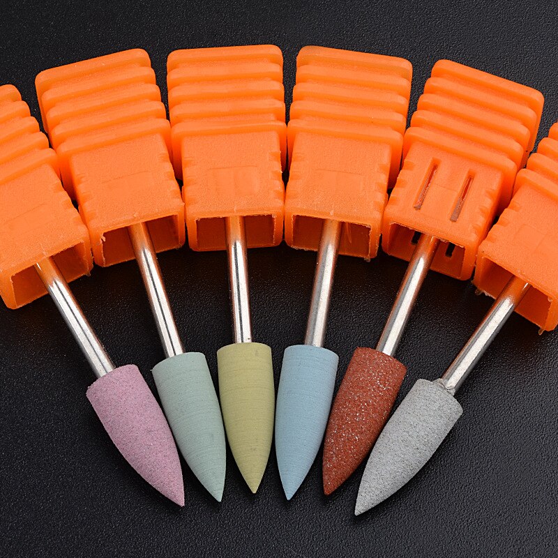 Pointed Head Nail Drill Bit Nail Buffer Ceramic St... – Vicedeal