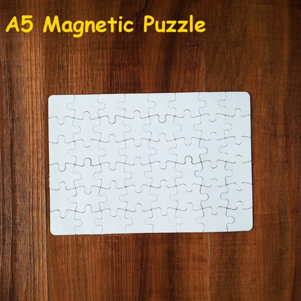 A5 Sublimation Blank Magnetic Puzzle DIY Craft Jig... – Grandado