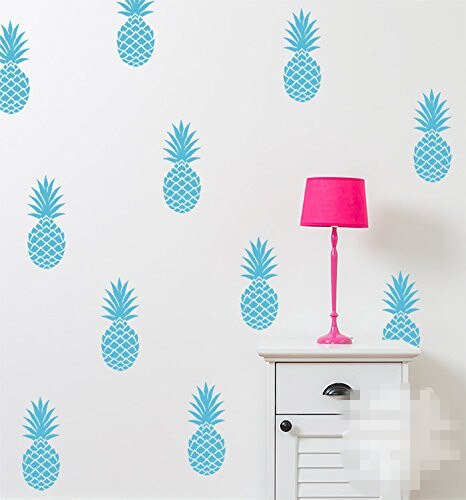 Pineapple Wall Decal Large 12 Pineapples Sticker H... – Grandado