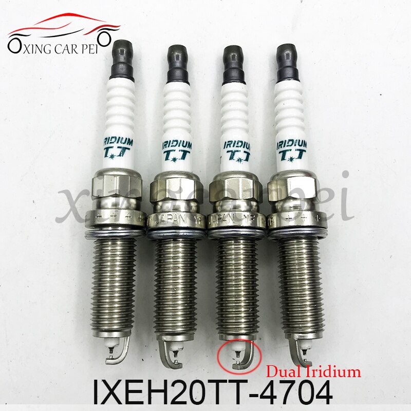 4pcs Dual Iridium Spark Plug IK16TT 4701 IK20TT 47... – Grandado