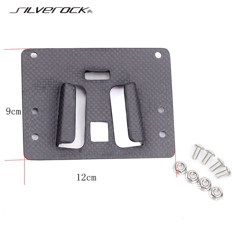 SILVEROCK Carbon Front Carrier Block Adaptor Mount... – Vicedeal