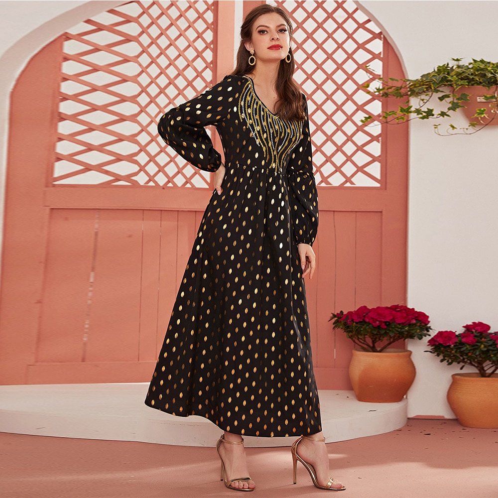 Ramadan Eid Mubarak Abaya Dubai Turkey Islam Musli... – Vicedeal