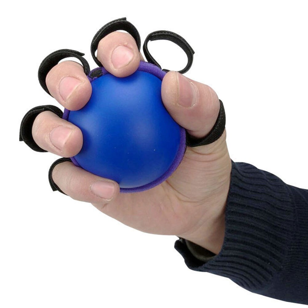 Five Fingers Grip Ball Hand Arm Muscle Power Train... – Grandado