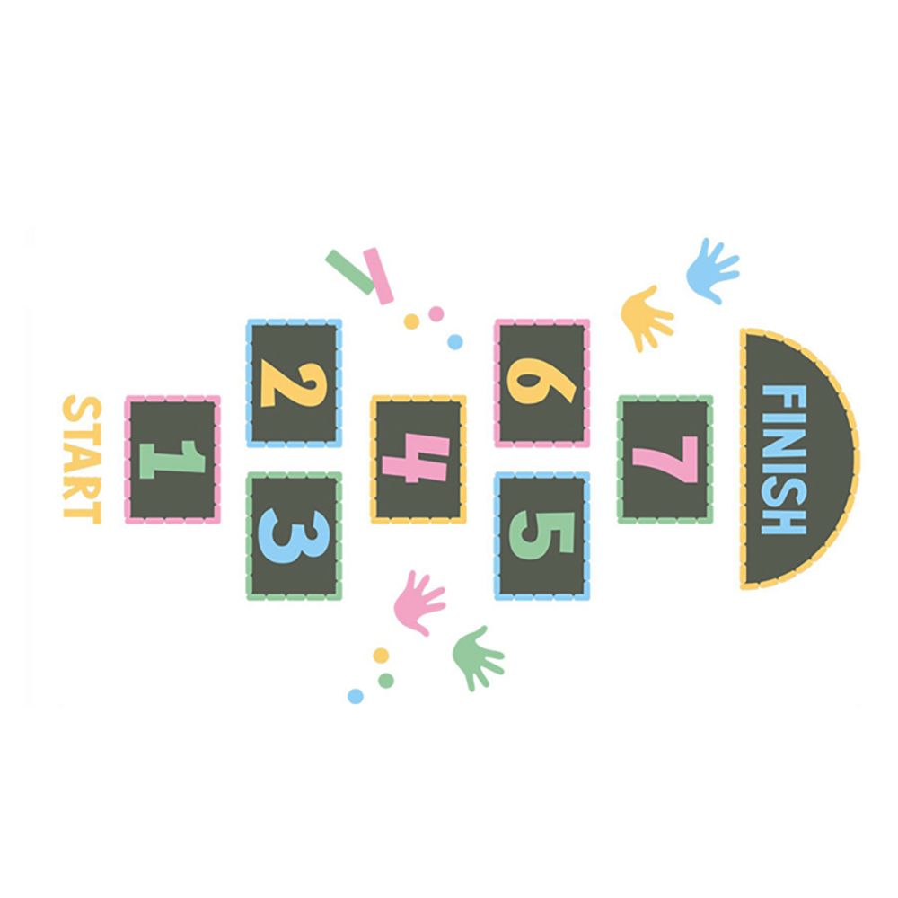 1Pcs Number Floor Stickers Wallpaper Cute Self-Adh... – Vicedeal