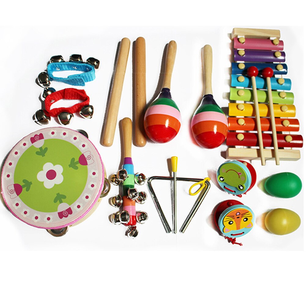 14pcs Toys Musical Wooden Instruments 8 Notes Xylo... – Vicedeal