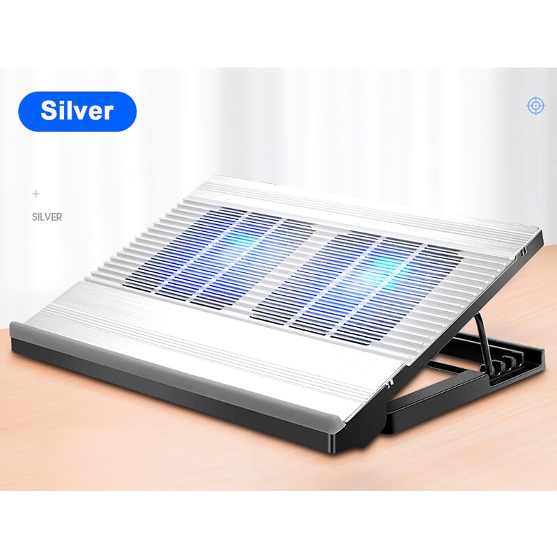 Portable Gaming PC Adjustable Laptop Cooler Dual U... – Grandado