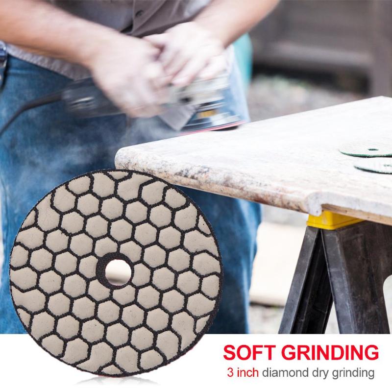Diamond Dry/Wet Polishing Pads Marble Stone Buffin... – Grandado