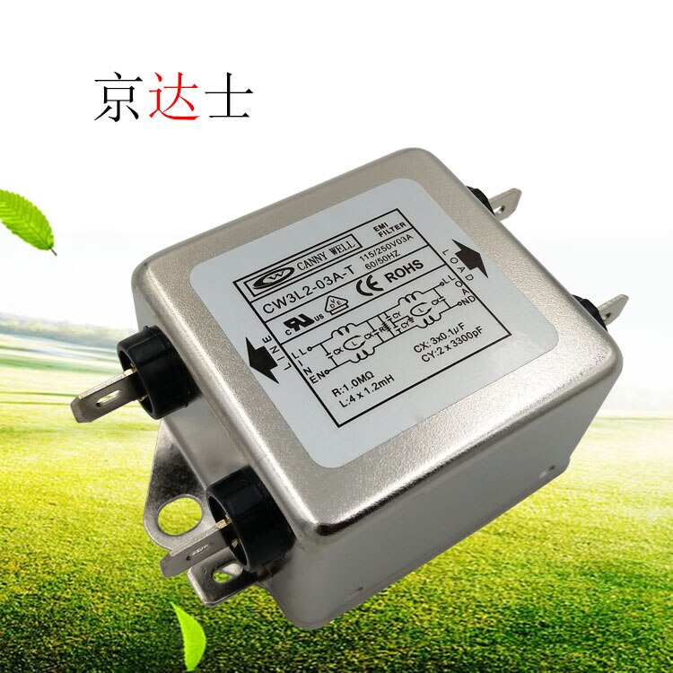 Power emi filter cw3 l 2 3a 10a t bipolär rening ... – Grandado