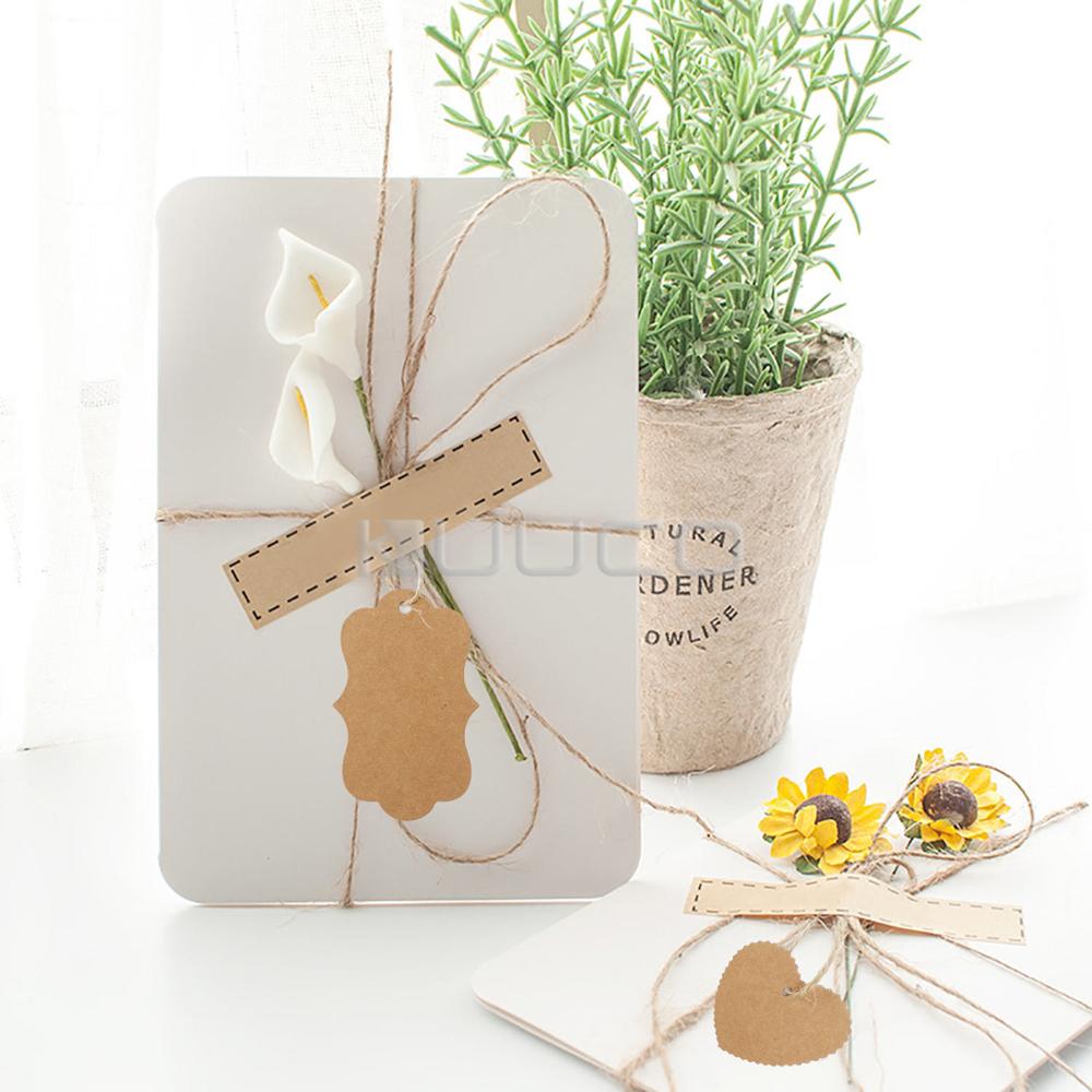 300 PCS/LOTO Paper Tags/Kraft Paper Tags Labels fo... – Grandado