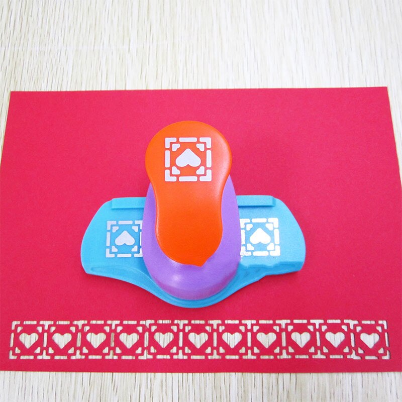 Heart shaped fancy border punch school DIY paper c... – Vicedeal