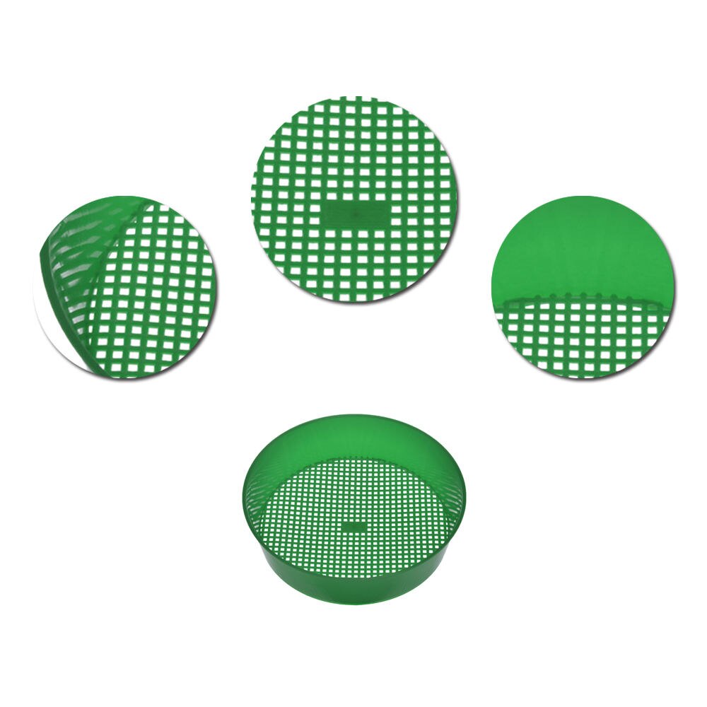 Garden Sieve Plastic Riddle Green For Compost Soil... – Vicedeal