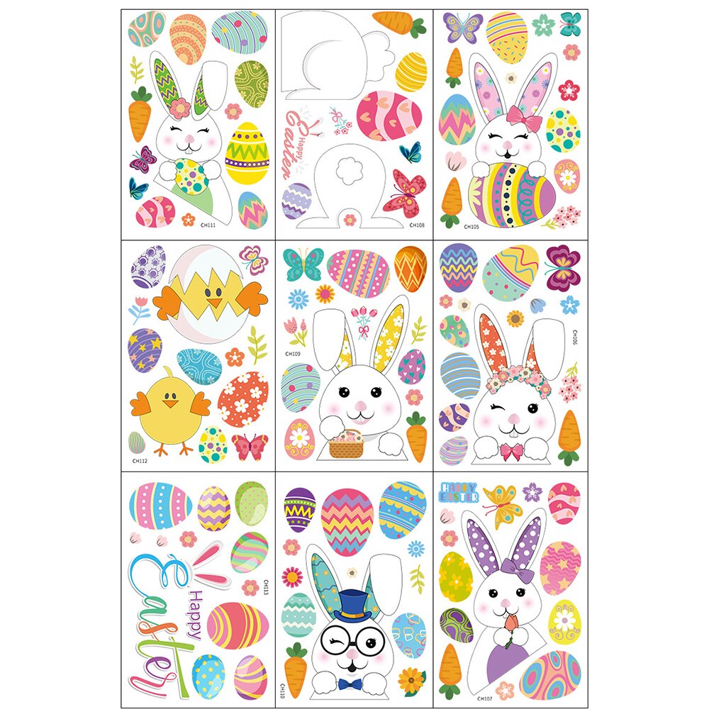 Easter Jigsaw Puzzle Stickers Wall Removable 1/2/4... – Grandado