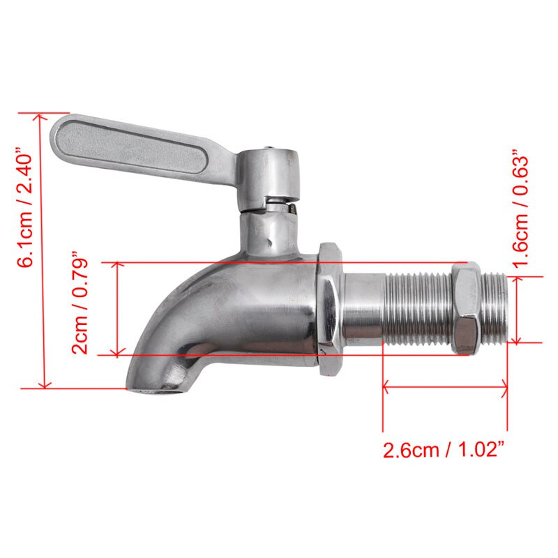 Stainless Steel Beverage Drink Dispenser Wine Barr... – Vicedeal