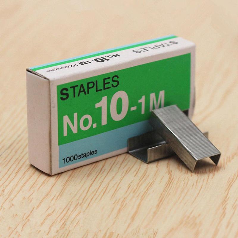 Small staple stousten No. 10 staples stationery su... – Grandado