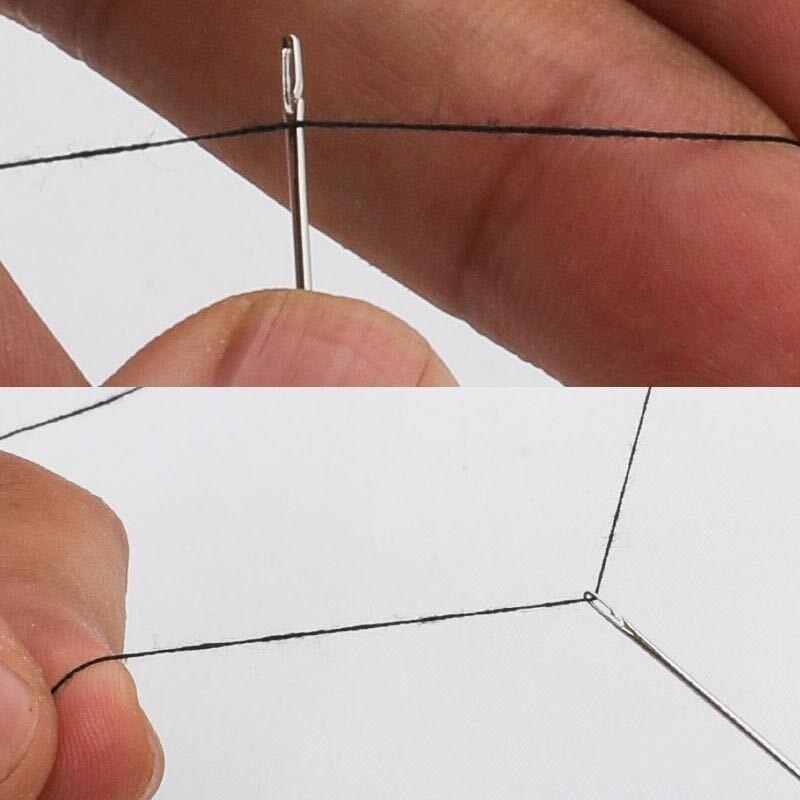 12pcs Blind Needle Elderly Needle Side Hole Hand H Vicedeal